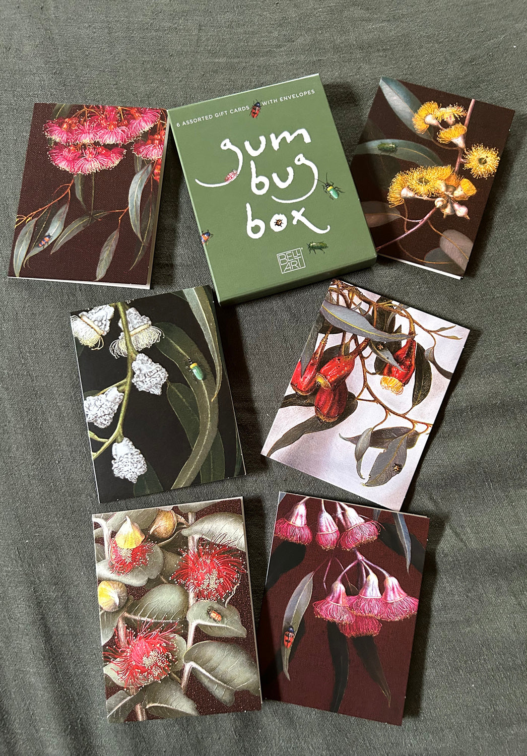 Gum Bugs Florist Card Pack | Australian made birthday cards online