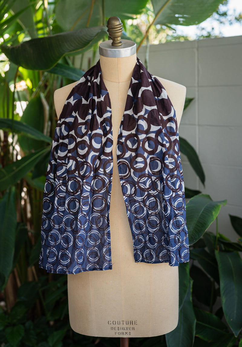 Hoop Scarf | 100% Australian Made | Japanese Cotton Scarf