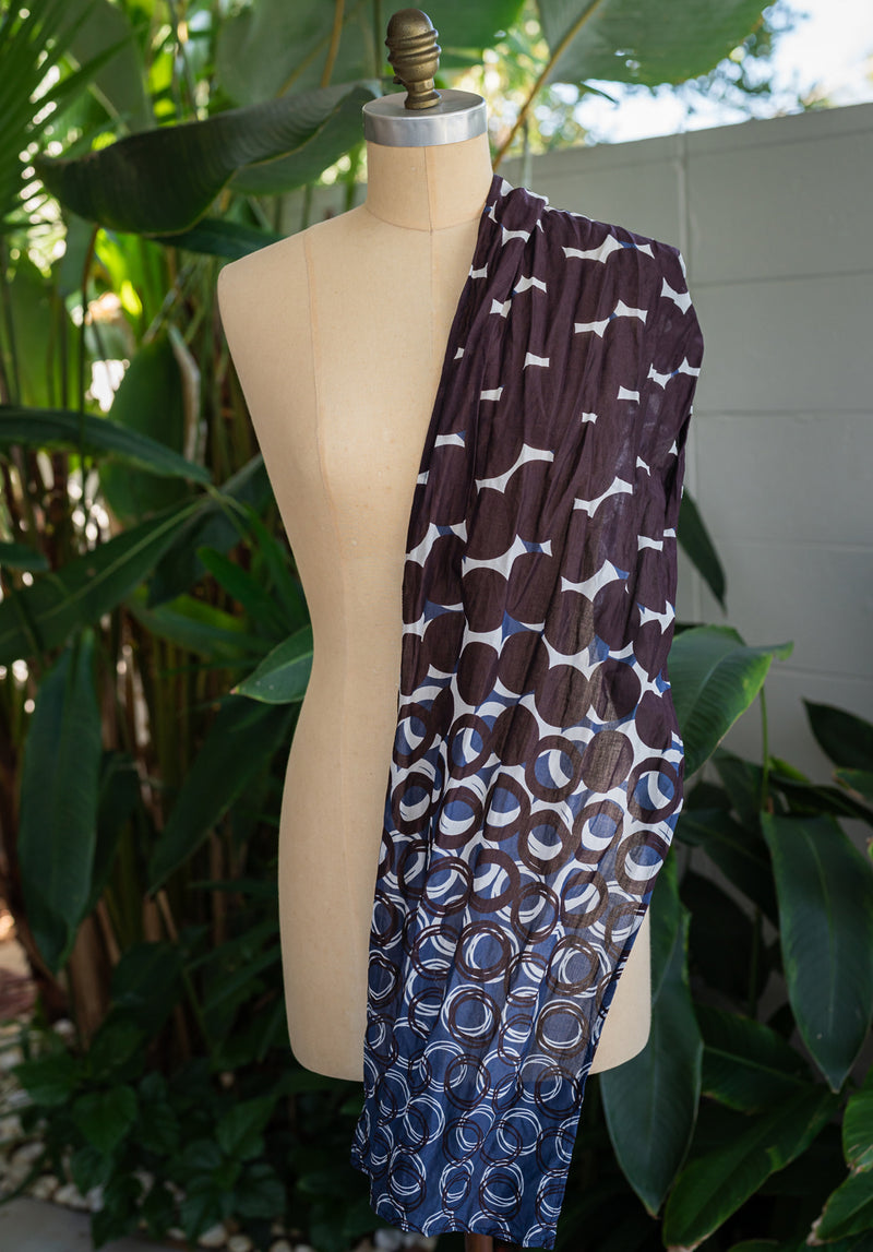 Hoop Scarf | 100% Australian Made | Japanese Cotton Scarf