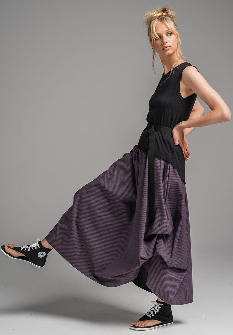 Archie tank black organic cotton | womens clothes | slow fashion