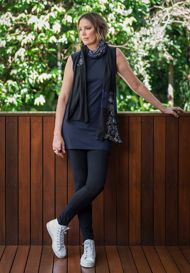 Revamp sash-scarf | Upcycled sash, designer scarves