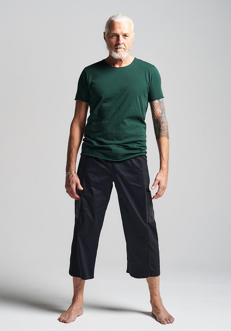 Montage pant black cotton | Mens Pants Online Sustainable clothing
